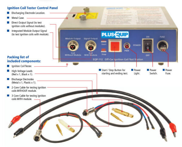 EQP-112 Off Car Ignition Coil Tester